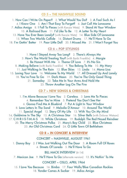 "THE GREAT JIM REEVES" 8-CD SET – Good Music Store